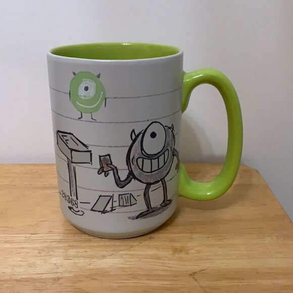 Disney | Dining | Disney Monstersinc Mikeconceptartmug | Poshmark